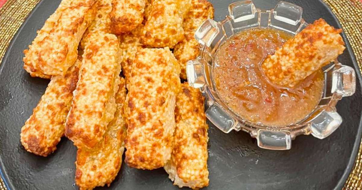 Crocante, assado e fácil: palitos de tapioca na Airfryer