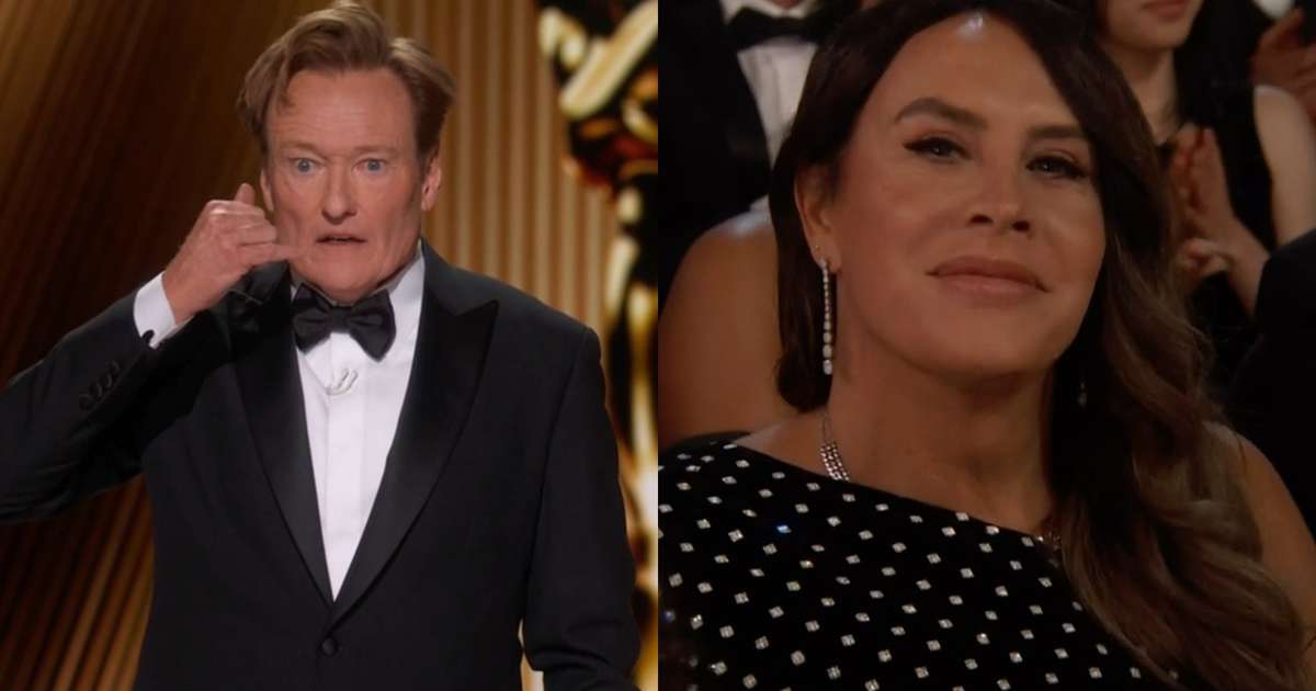 Karla Sofía Gascón vira piada para apresentador do Oscar: 'Se for ...