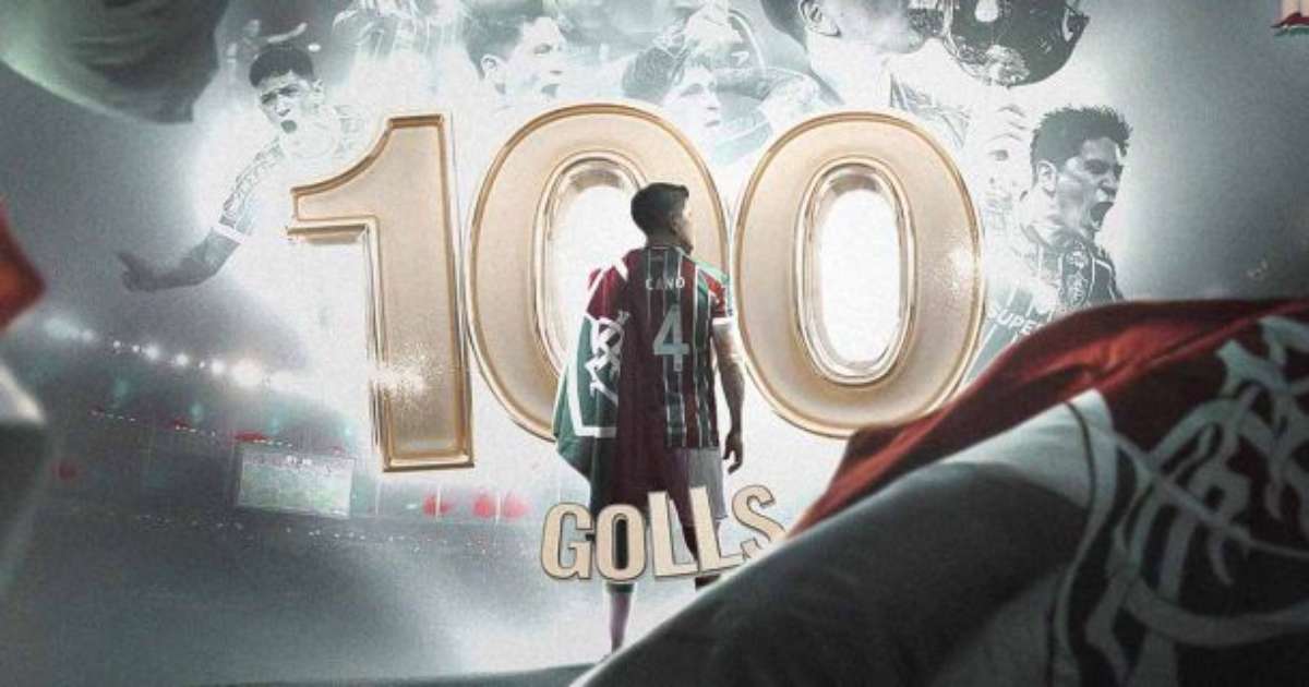 Cano comemora marca de 100 gols pelo Fluminense: 'É trabalhar que as coisas acontecem'