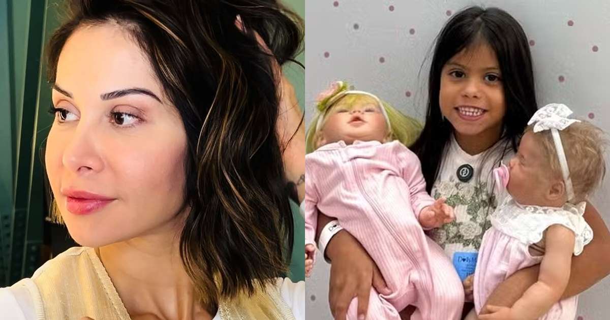 Maíra Cardi leva filha para adotar bonecas realistas nos EUA: 'Escolheu ...