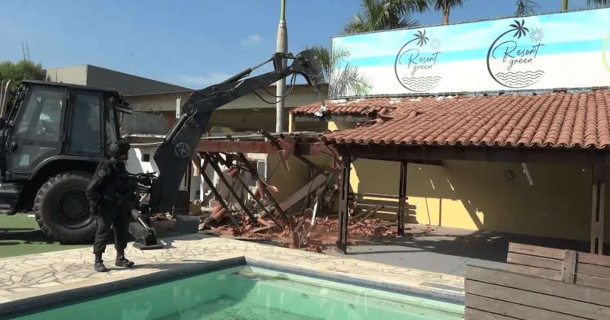 Não tem sentido destruir o resort do traficante Peixão no RJ