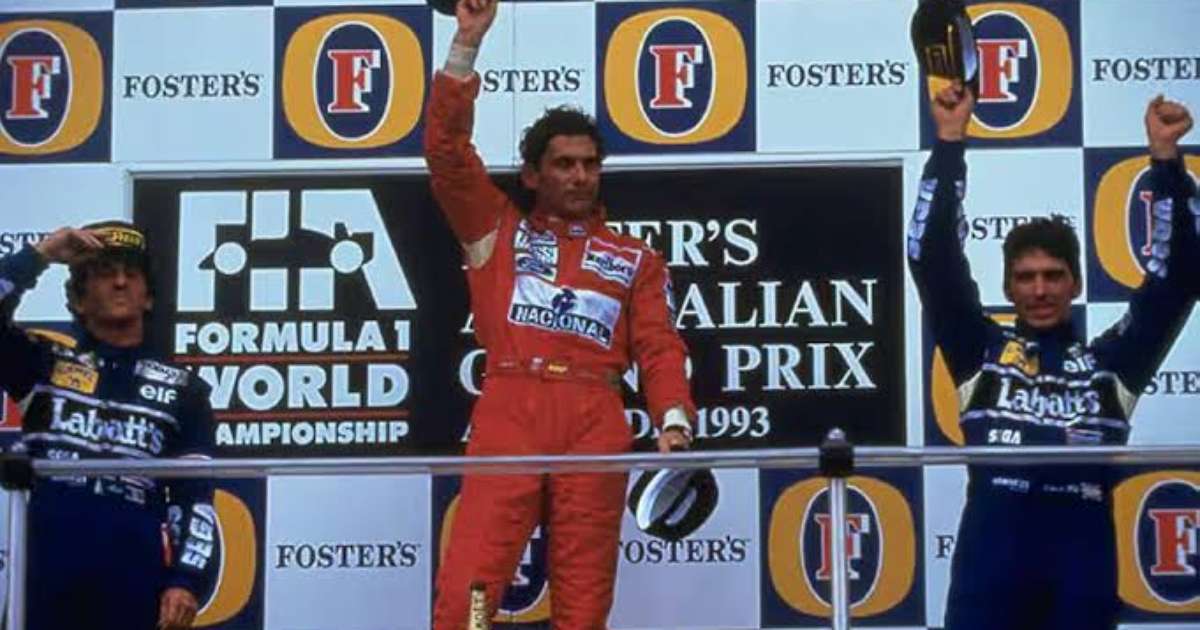 GP da Austrália: relembre a última vitória de Senna na F1