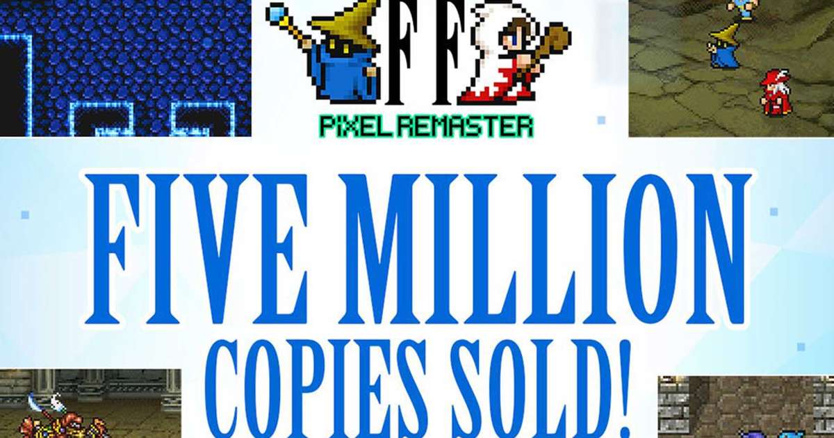 Final Fantasy Pixel Remaster ultrapassa 5 milhões de cópias vendidas