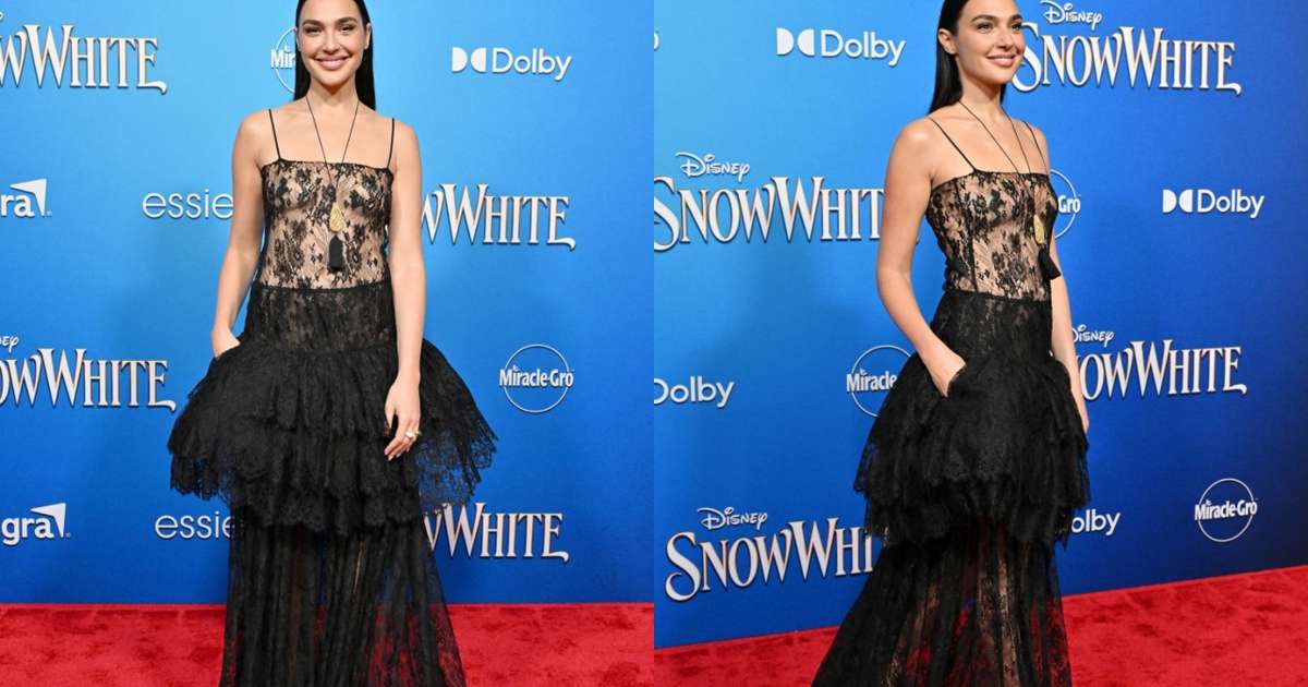 Gal Gadot aposta em look de estilo boho chic grifado para première de ...