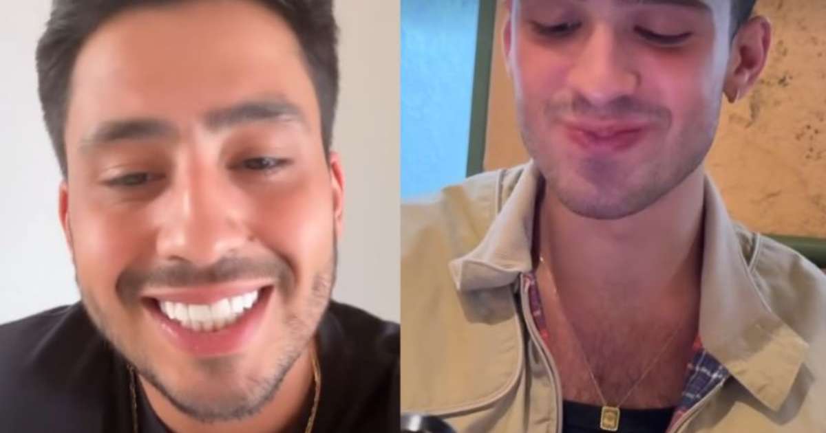Recém-solteiros, João Guilherme e Matheus Vargas jantam juntos: 'Estava ...