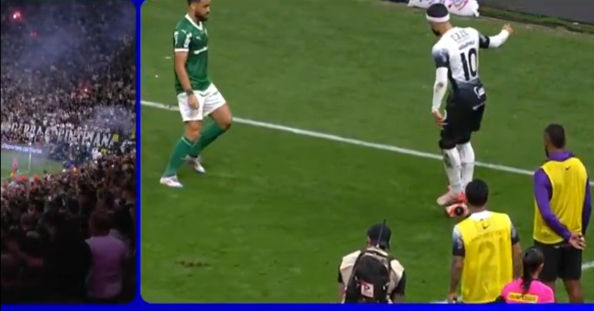 Memphis fica parado em cima da bola e causa confusão entre Corinthians ...