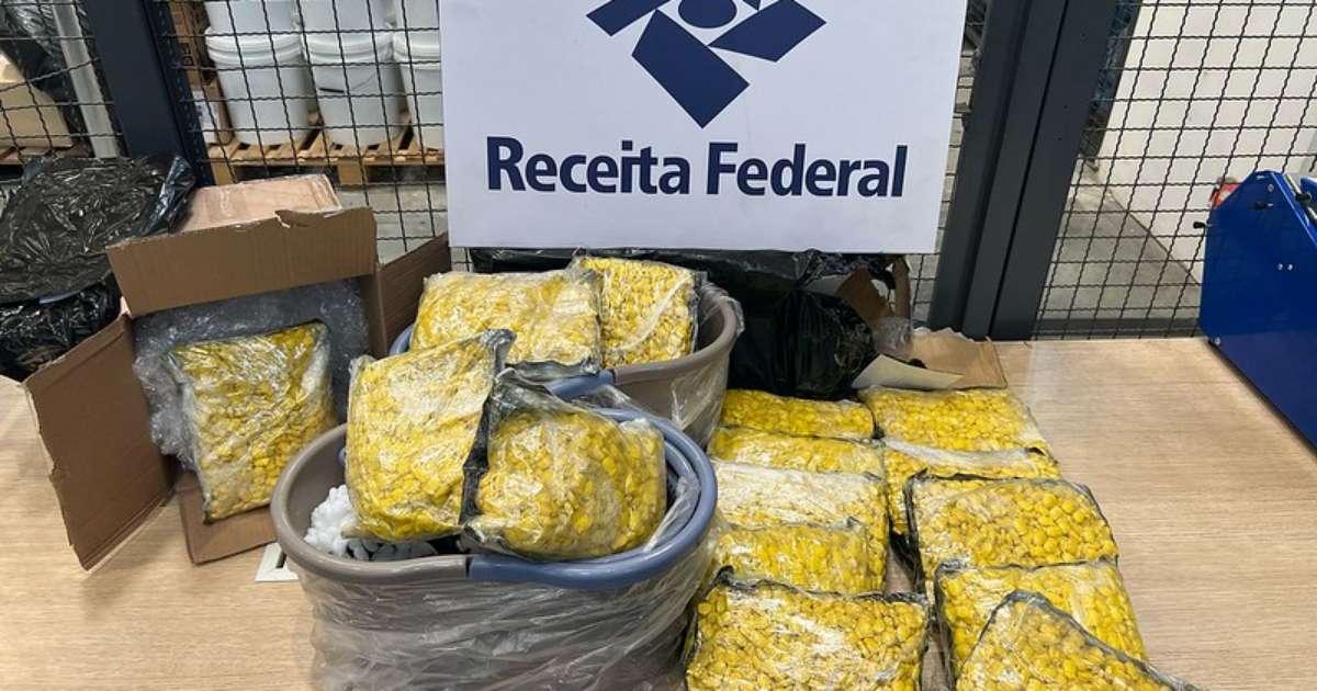 Receita Federal apreende cerca de R$ 1,5 milhão em ecstasy no RJ