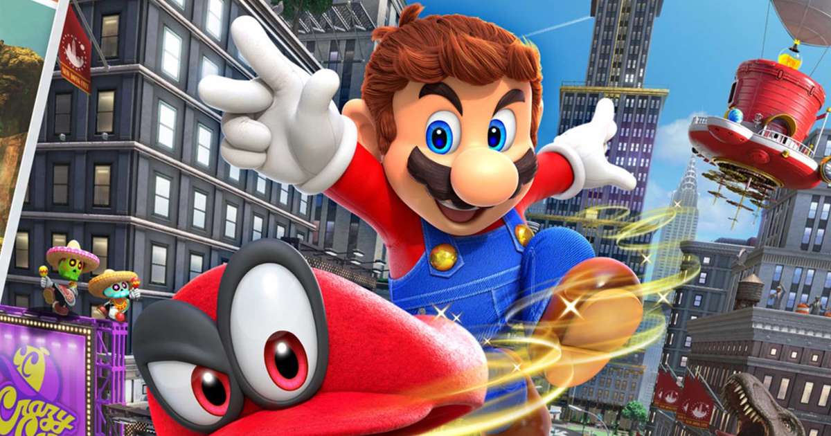Super Mario Odyssey e mais jogos terão atualizações gratuitas no Switch 2
