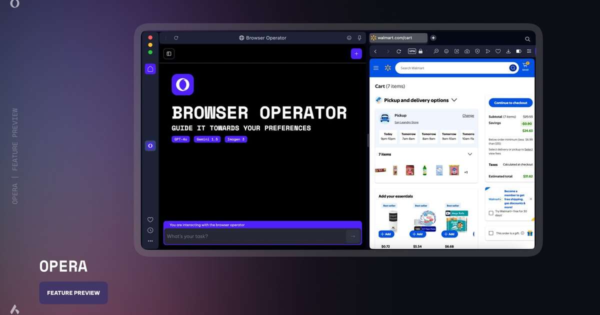Opera demonstra browser que navega sozinho na Internet