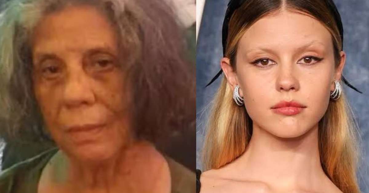 Neta famosa, Mia Goth vai pagar passagens para atriz Maria Gladys viajar para Londres e ser cuidada