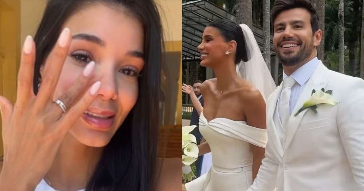 Jakelyne surpreende com declaração após casamento com Mariano: 'Confesso'