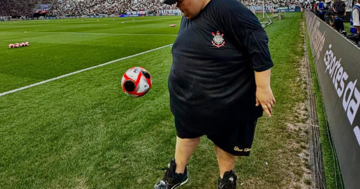 Gordão da XJ celebra perda de 75 kg: 'Minha vida está mudando'