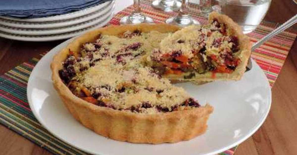 Torta de ratatouille: experimente essa versão do clássico francês