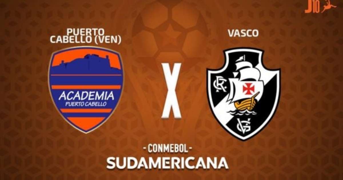 Puerto Cabello x Vasco, AO VIVO, com a Voz do Esporte, às 17h30