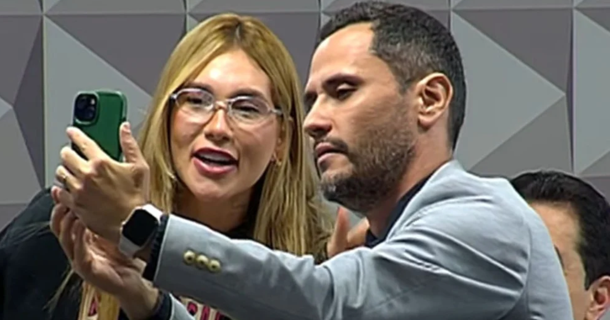Senador interrompe CPI para gravar vídeo com Virginia Fonseca: 'Pré-treino maravilhoso'