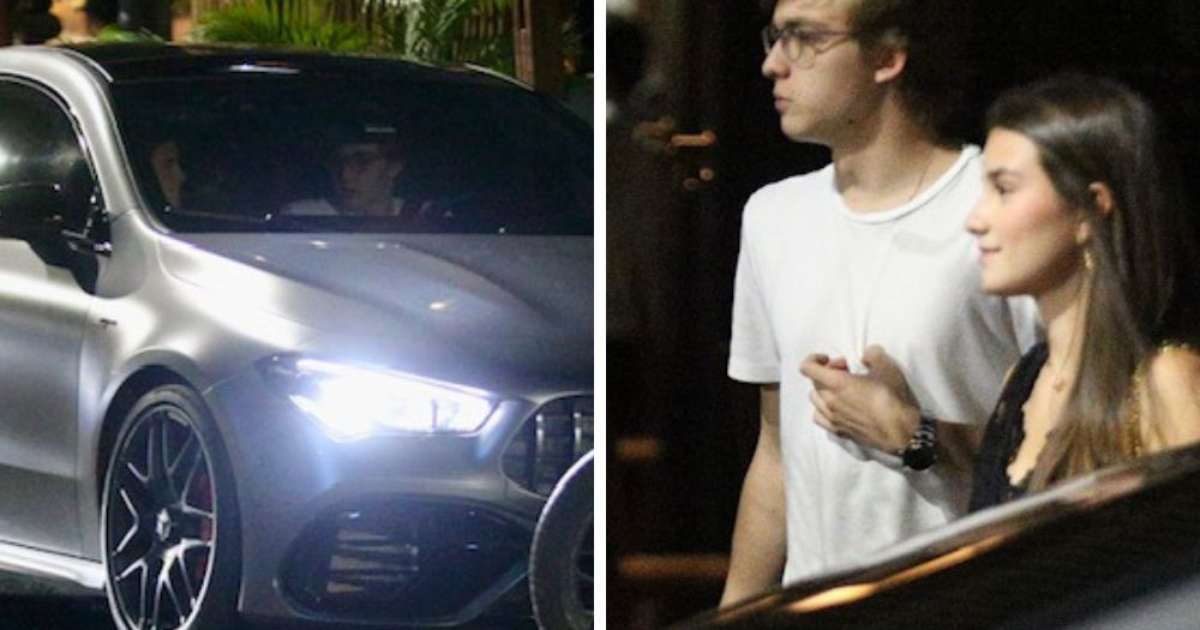 Joaquim Huck usa carro de R$ 2,6 milhões em passeio com a namorada ...