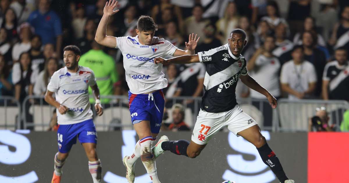 Vasco domina Fortaleza e conquista vitória importante no Brasileirão