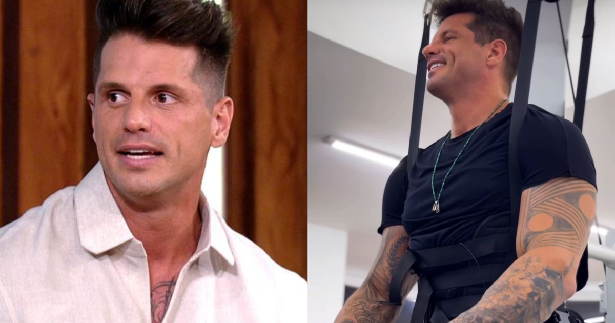 Ex-BBB 2 Fernando Fernandes volta a andar com ajuda de aparelhos após ...