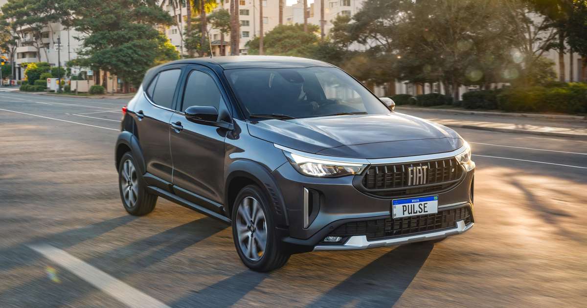 Novo Fiat Pulse 2026 estreia com mudanças visuais e teto panorâmico