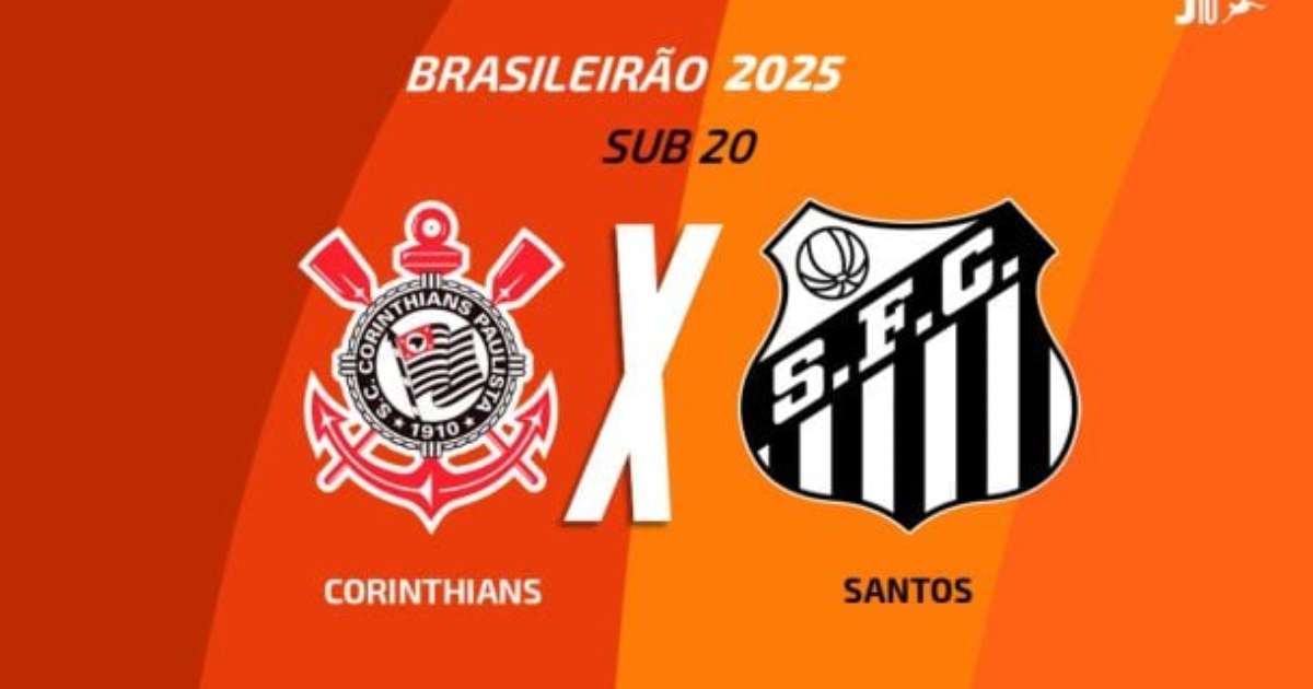 Corinthians x Santos (Sub-20): onde assistir, escalações e arbitragem