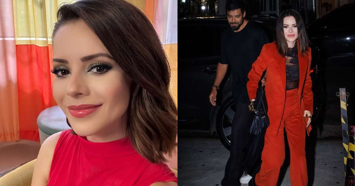 Sandy assume novo namorado em evento em São Paulo