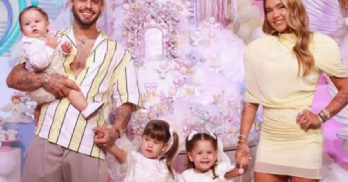 Festa de Maria Alice, filha de Virginia e Zé Felipe, teve bolo de 2,5 ...