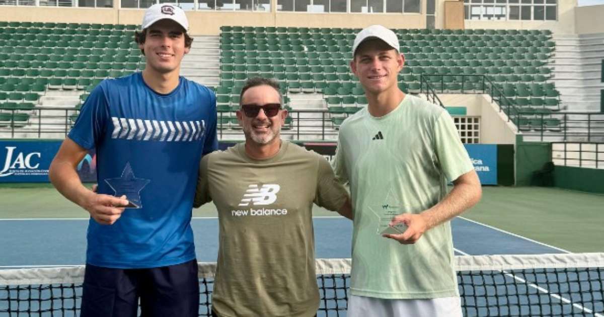 Lucca Pignaton fatura, em Sto. Domingo, seu 1º título de duplas na carreira