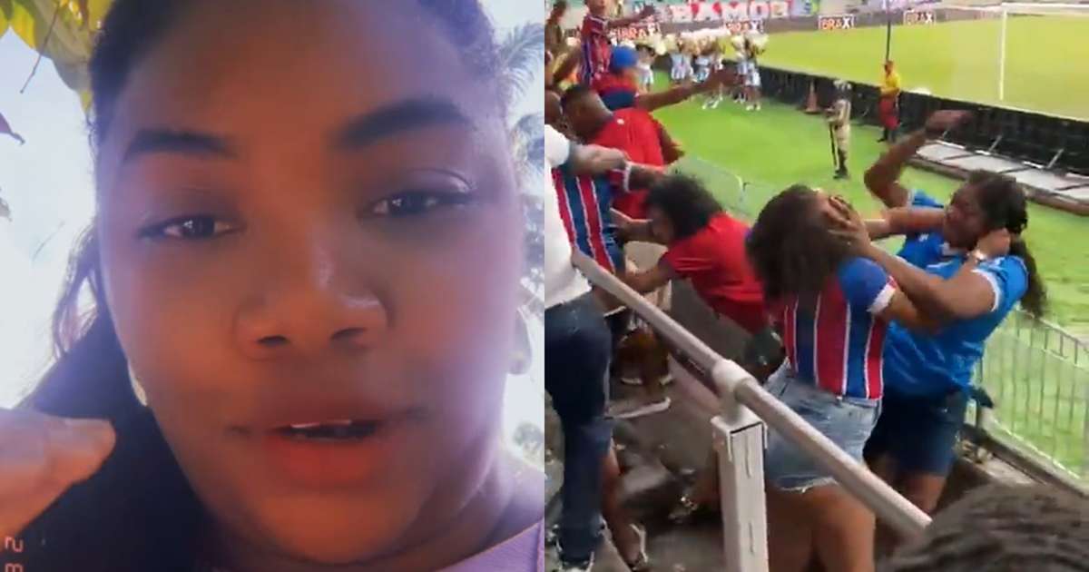 Irmã de Davi Brito nega briga em estádio após vídeo viralizar: 'Não sou eu ali não'