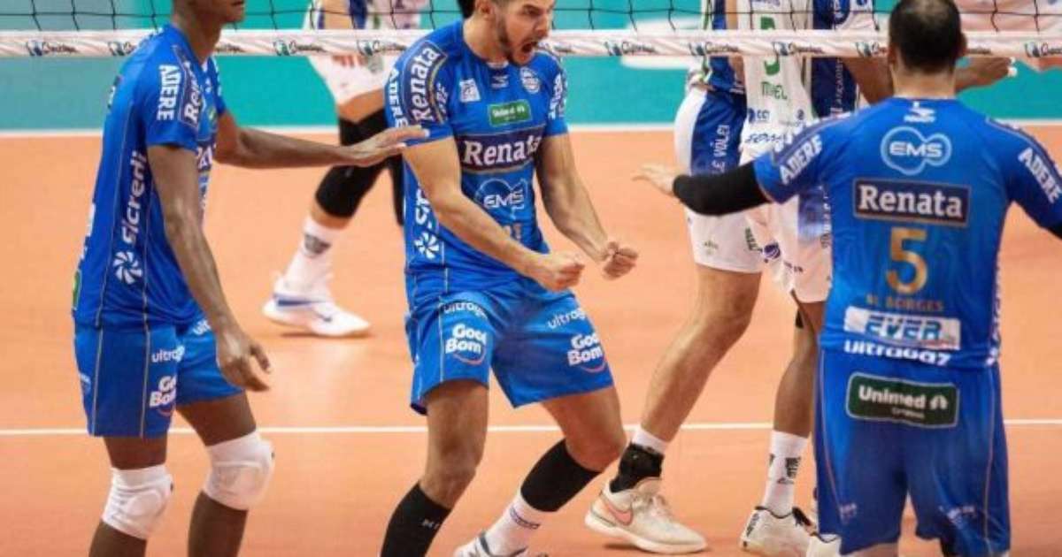 Vôlei Renata mantém os selecionáveis Adriano e Judson