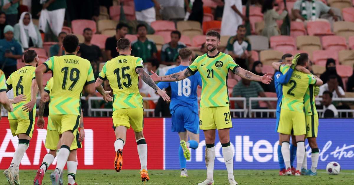Austrália vira sobre a Arábia Saudita e garante vaga na Copa do Mundo