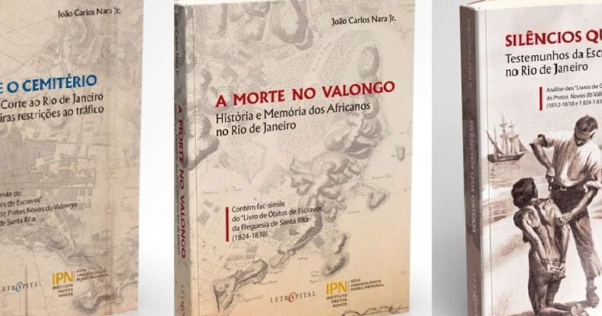 Trilogia recorda tráfico de escravos no Rio de Janeiro
