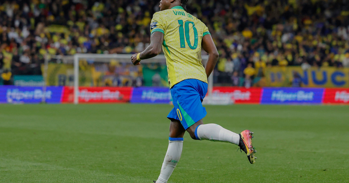 A declaração de Vini Jr após marcar gol e garantir classificação do ...