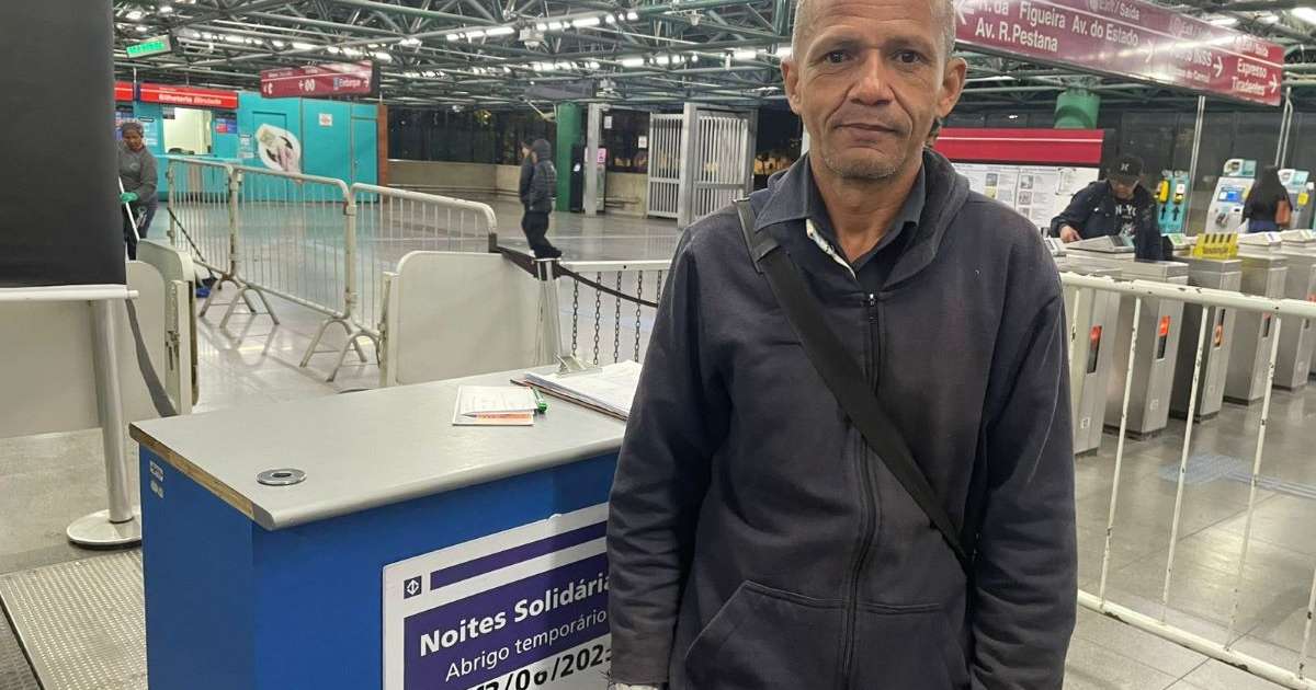 Abrigo no metrô em madrugada fria mostra que ainda existe amor em SP