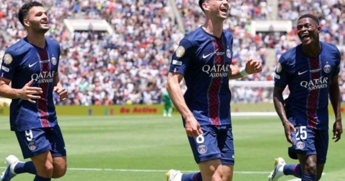 PSG dá recital e goleia Atlético Madrid pelo Grupo B do Mundial