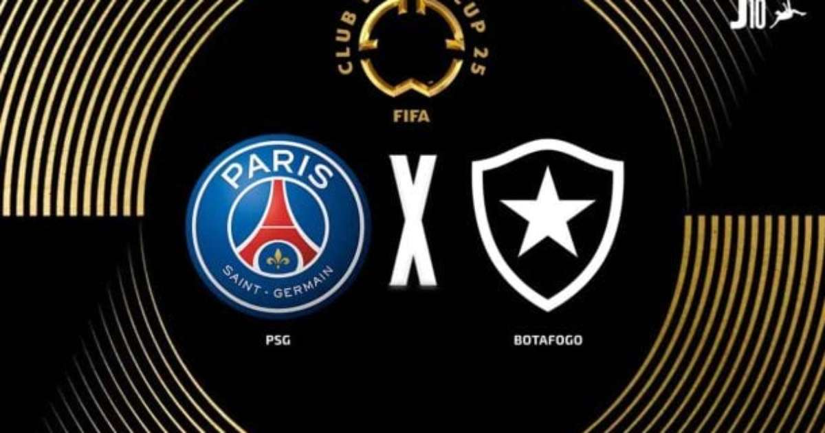 PSG x Botafogo: onde assistir, escalações e arbitragem