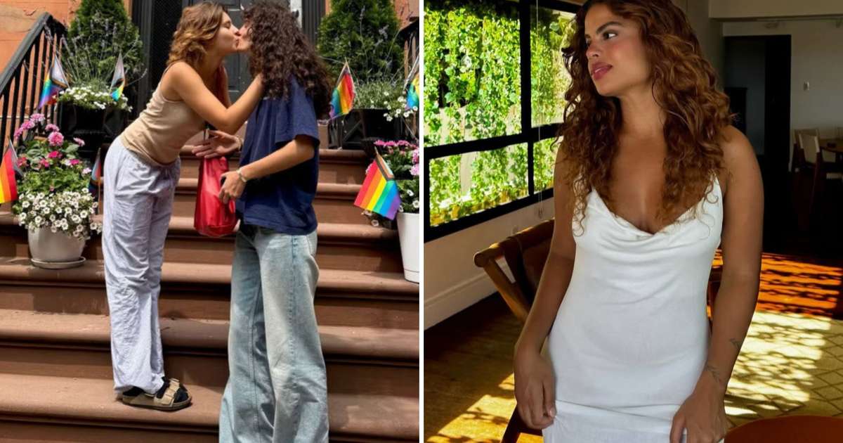 Clara Buarque flagra beijo entre Flor Gil e namorada: 'Meus amores'