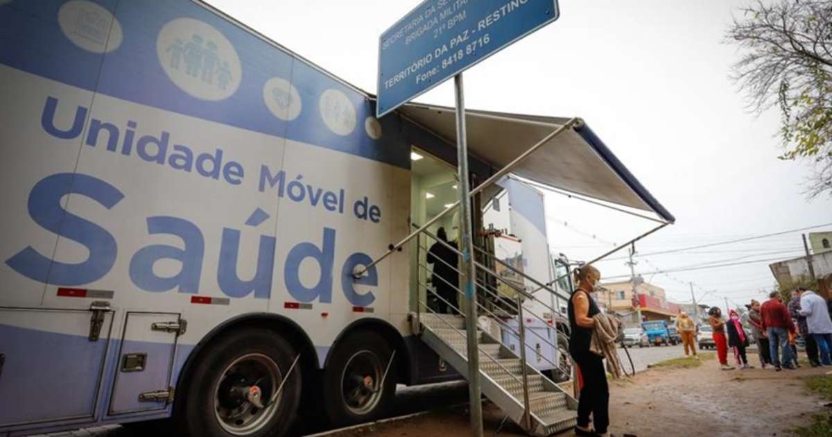 Tempo instável cancela atendimento da unidade móvel de saúde no bairro ...