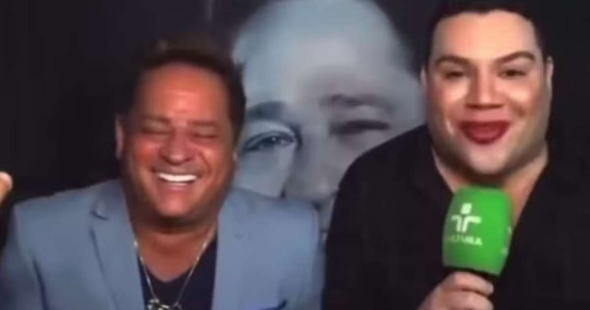 Leonardo se surpreende e tem crise de riso em entrevista; saiba o motivo