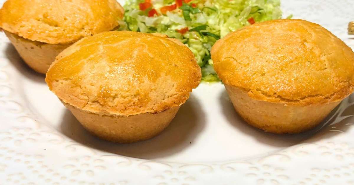 Empada sem trigo: leve e saborosa, só 3 ingredientes