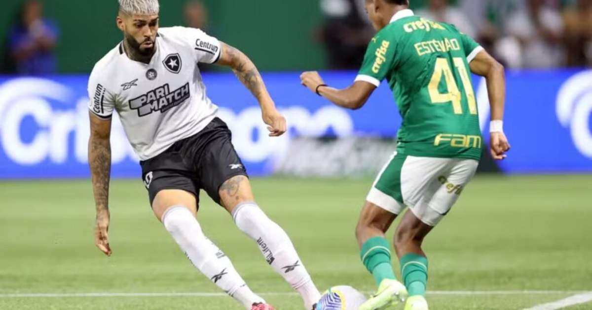 A declaração de Álvaro Montoro, do Botafogo, direcionada ao Palmeiras