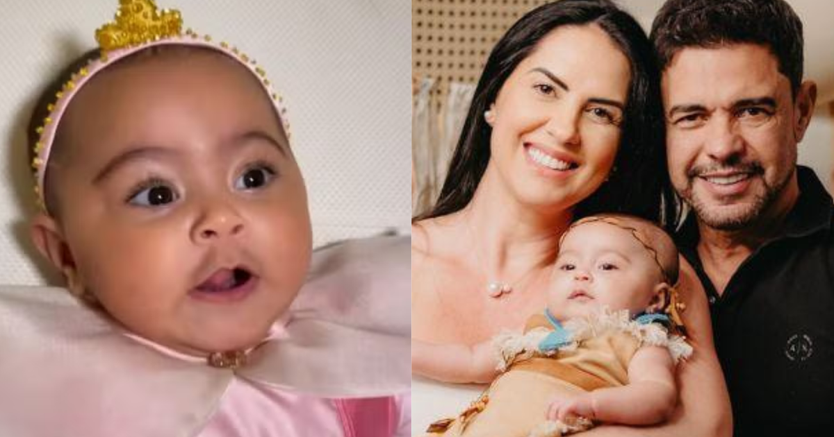 Já fez 6 meses? Filha de Zezé Di Camargo e Graciele tem festão de ...