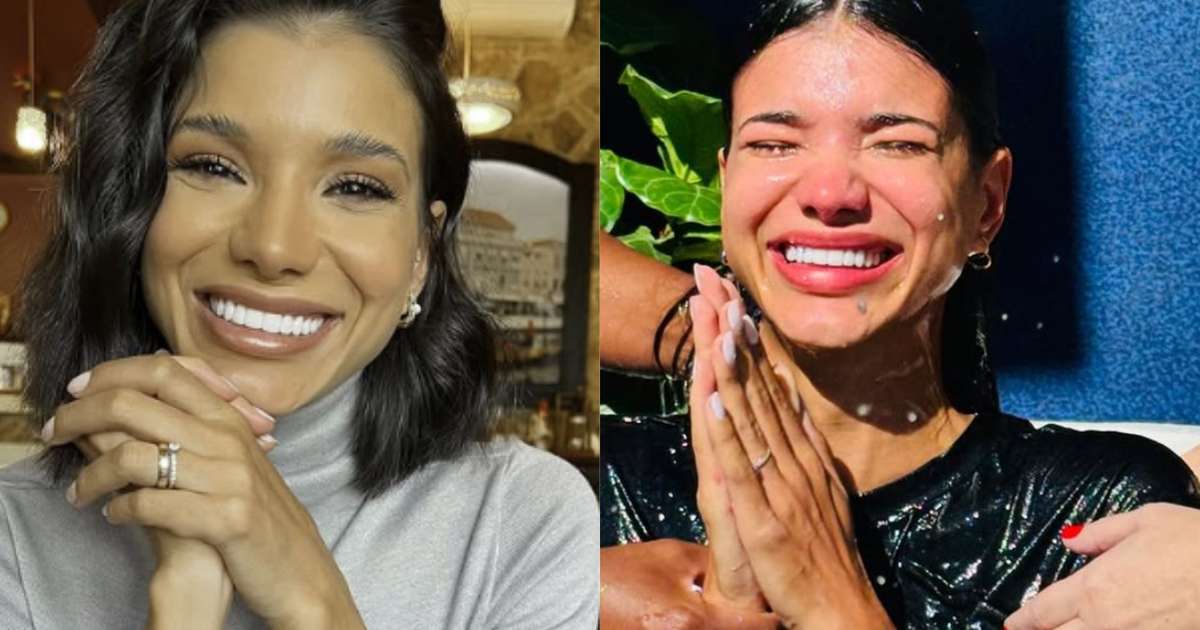 Ex-Fazenda Jakelyne inicia nova fase ao se batizar: 'Transformação'