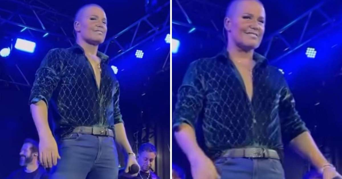 Eduardo Costa surge irreconhecível em show e web compara com Xuxa: o ...