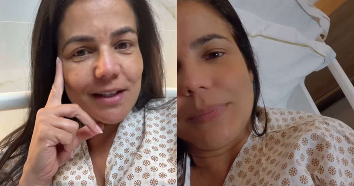 Nivea Stelmann faz desabafo após internação durante visita ao Brasil ...