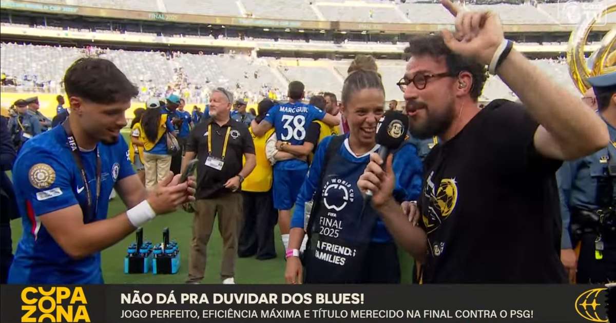 Namorada de Pedro Neto tieta Beltrão em festa do Chelsea e viraliza na web