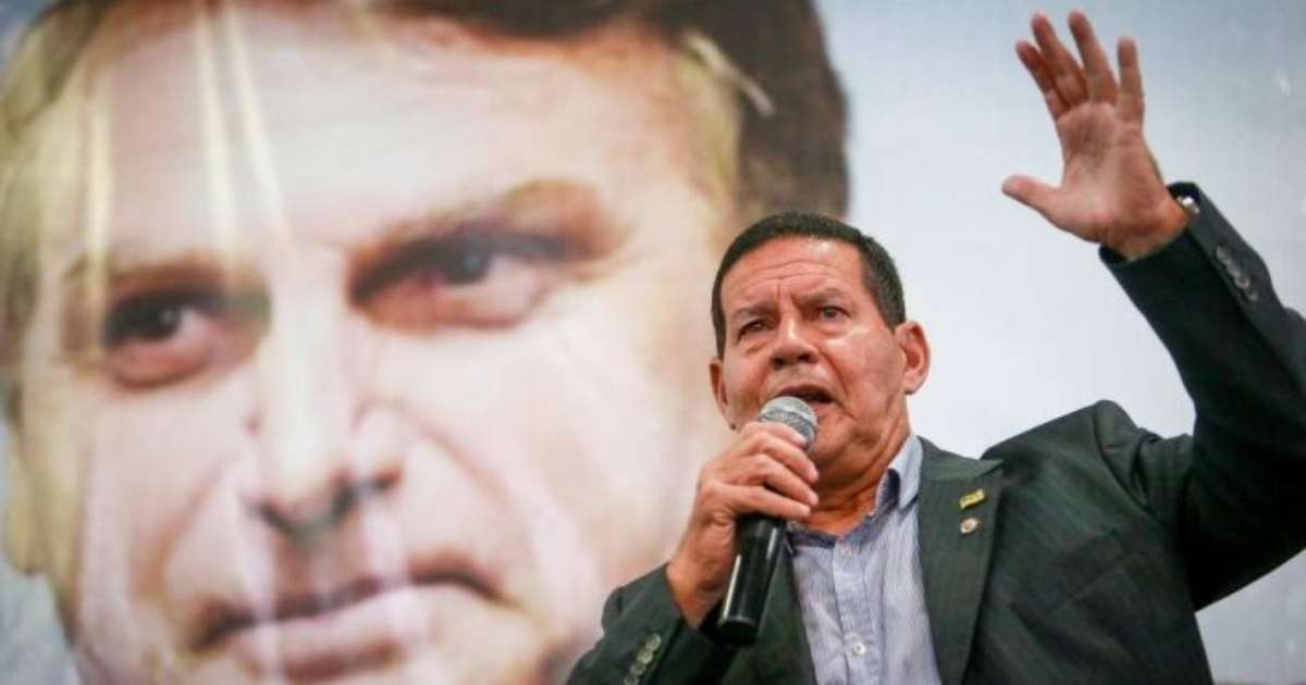 'Não aceito que Trump venha meter o bedelho', diz Hamilton Mourão