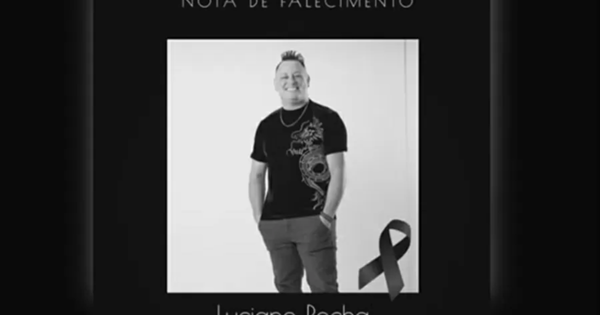 Luto! Morre cantor Luciano Rocha aos 38 anos; saiba a causa