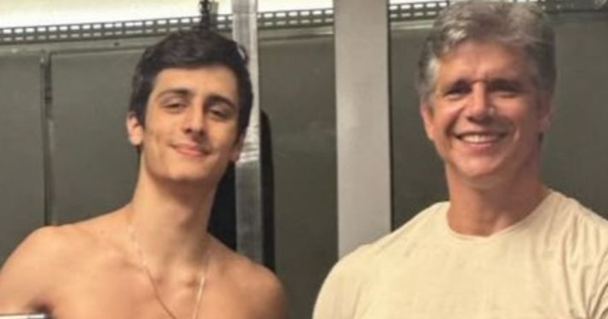 UAU! Filho mais velho do ator Márcio Garcia surpreende ao mostrar corpo ...