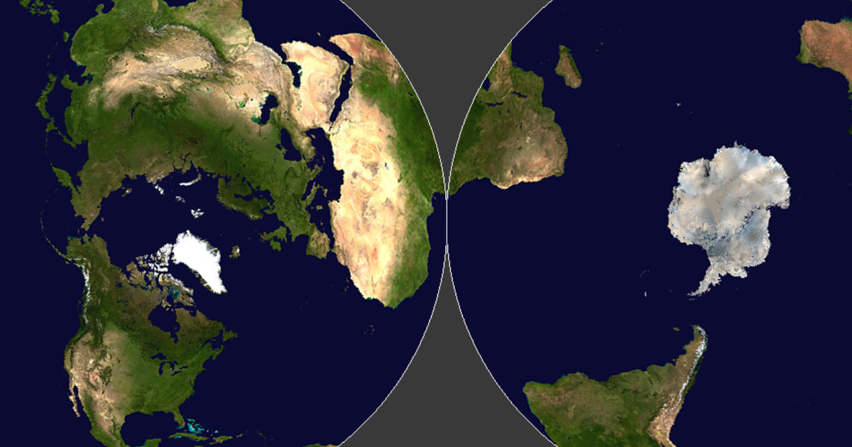 Físicos criam "mapa mais preciso da Terra" e ele não tem nada a ver com ...