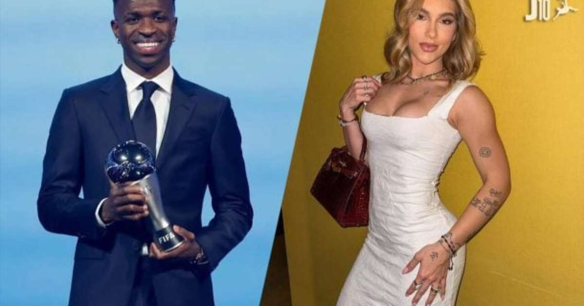 Virgínia curte festa aniversário de Vini Jr em clima de romance com o jogador